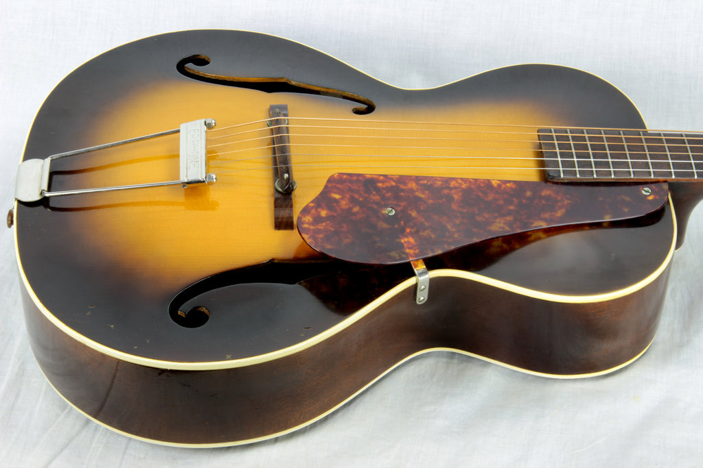 CLEAN 1942 Epiphone Olympic Archtop Acoustic Sunburst Prewar Guitar! 1 ...