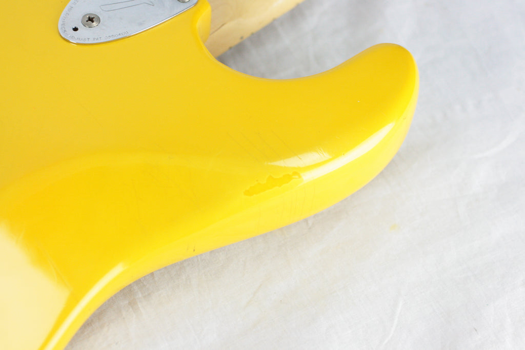 1981 Fender MONACO YELLOW Stratocaster International Color Series Stra ...