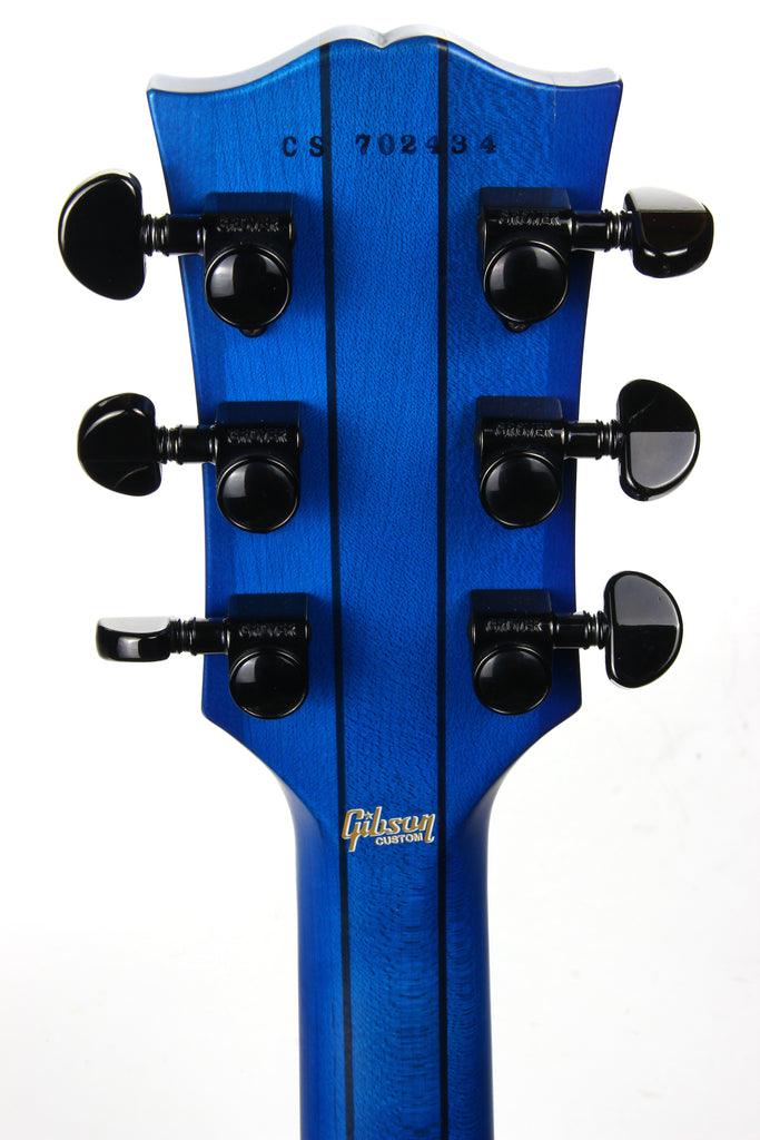 2017 Gibson Custom Shop Les Paul SATIN BLUE BURST WIDOW -- Rare Limite ...