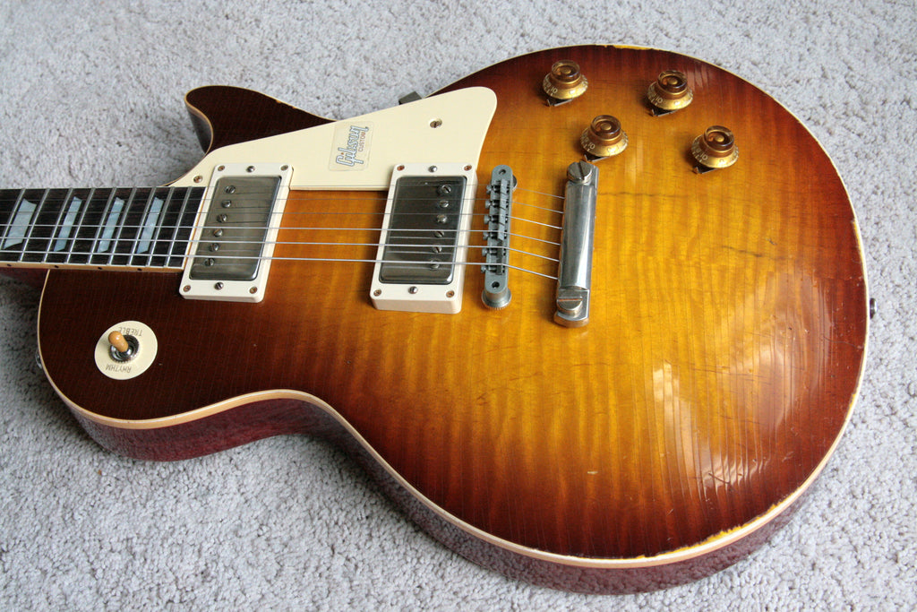 2018 Gibson 1959 AGED Les Paul Historic Reissue ROYAL TEA BURST! R9 59 ...