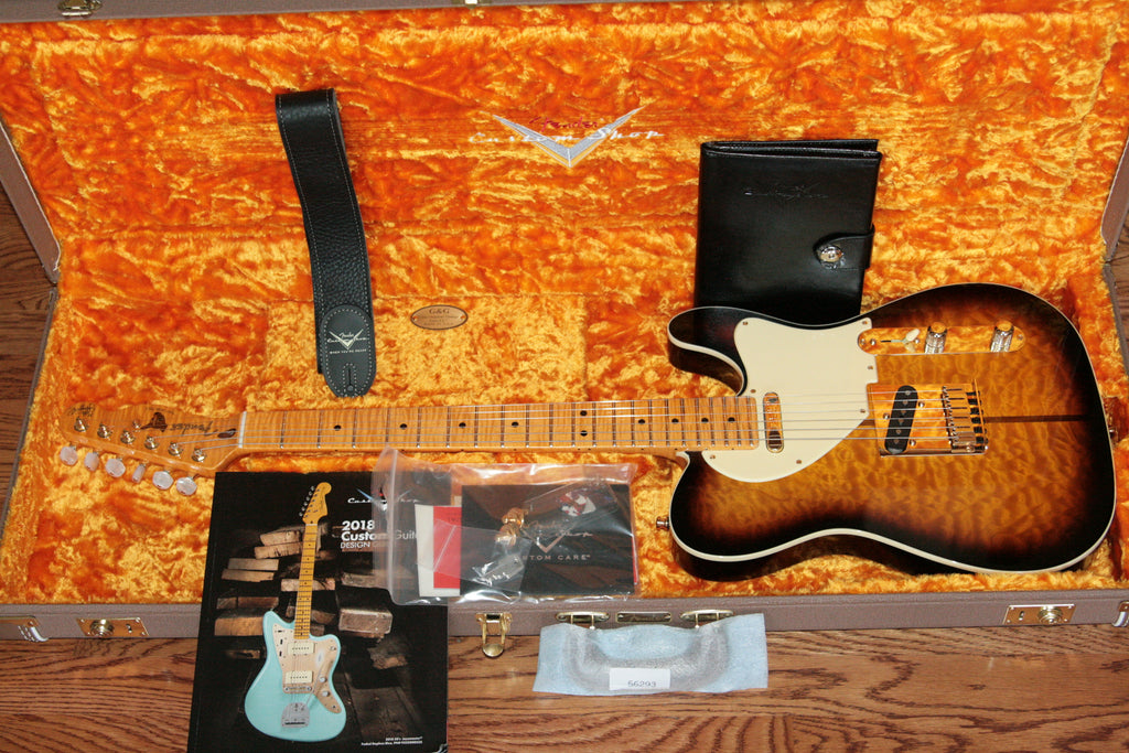 2018 Fender Custom Shop Merle Haggard Tuff Dog Telecaster! Neck-throug ...