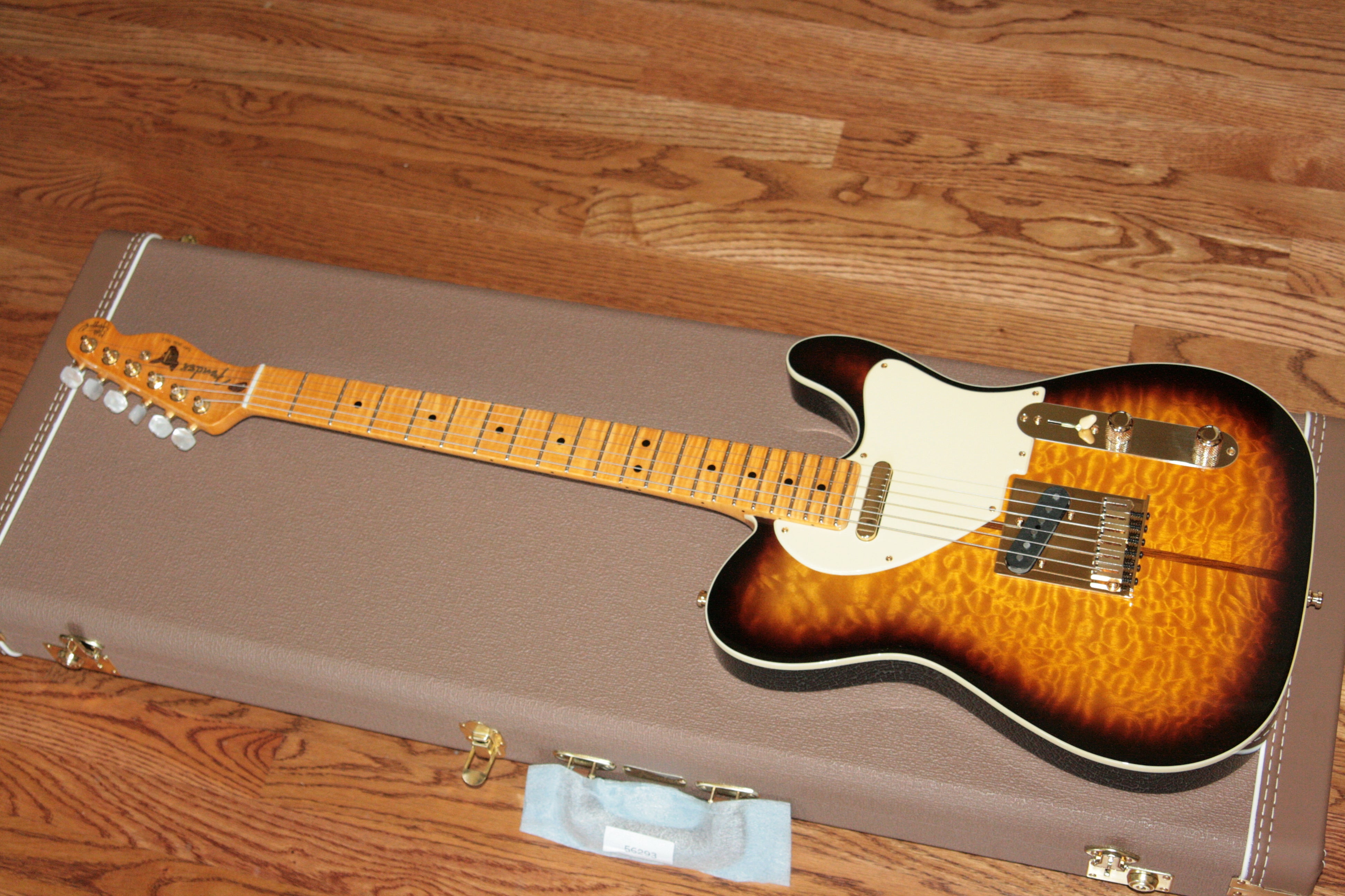 2018 Fender Custom Shop Merle Haggard Tuff Dog Telecaster! Neck-throug ...