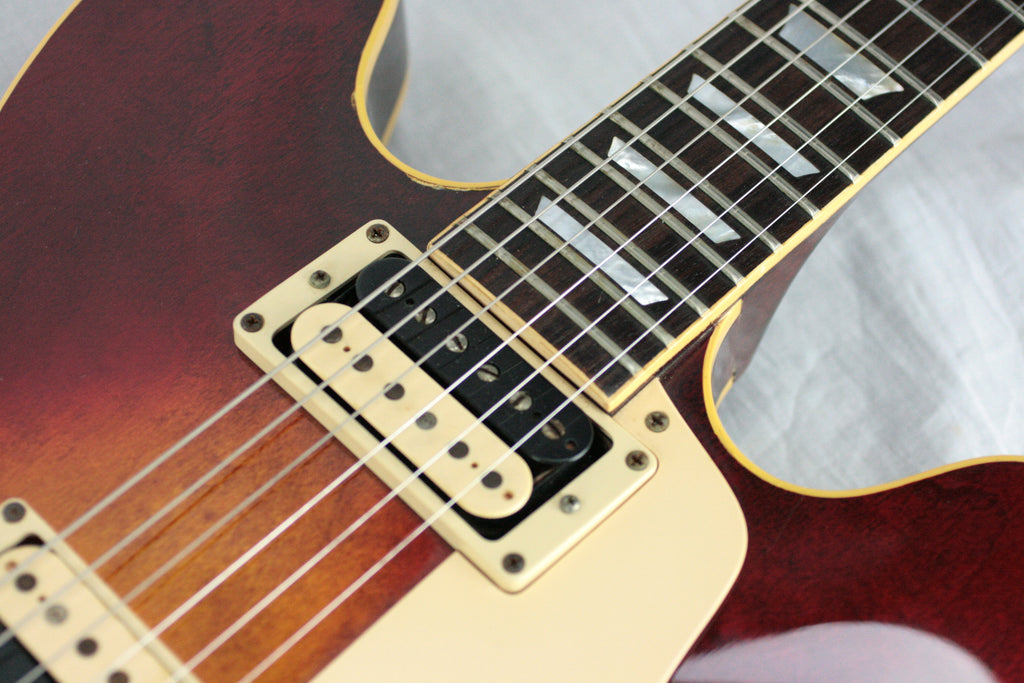 RARE 1982 Gibson ES-369 Cherry Sunburst w/ OHSC! Dirty Fingers Pickups ...