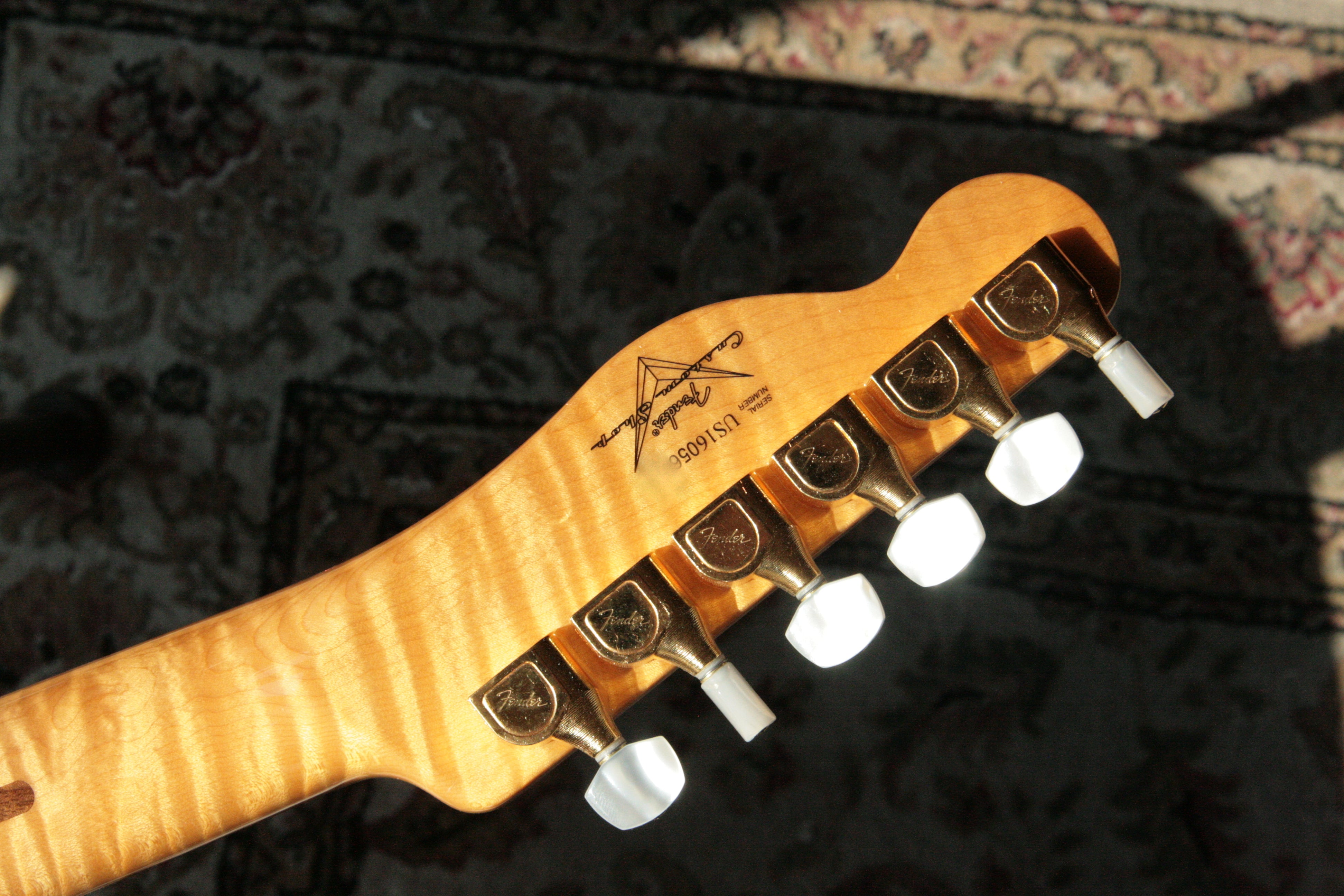 6.9 lbs! 2018 Fender Custom Shop Merle Haggard Tuff Dog Telecaster! Ne ...