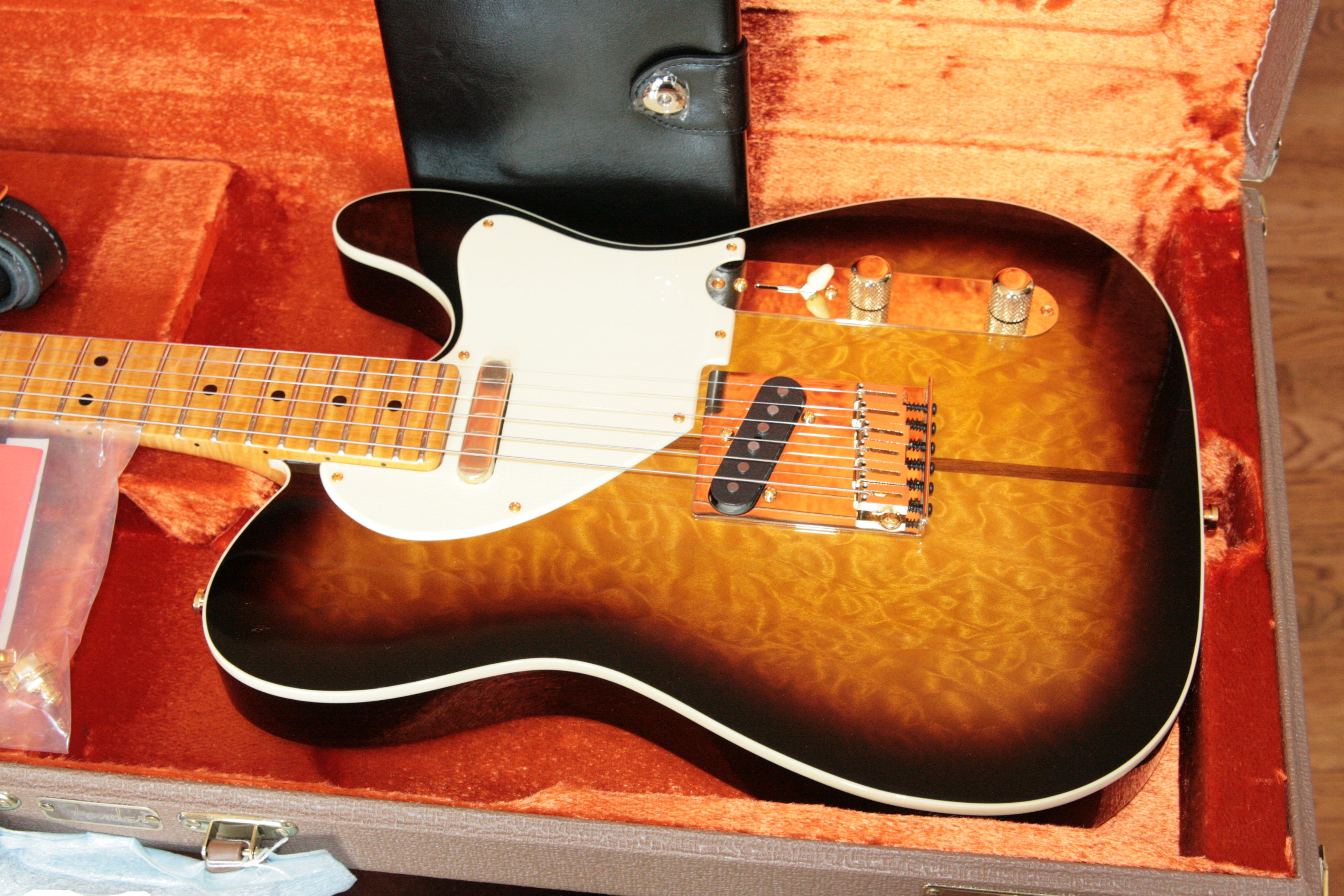 6.9 lbs! 2018 Fender Custom Shop Merle Haggard Tuff Dog Telecaster! Ne ...