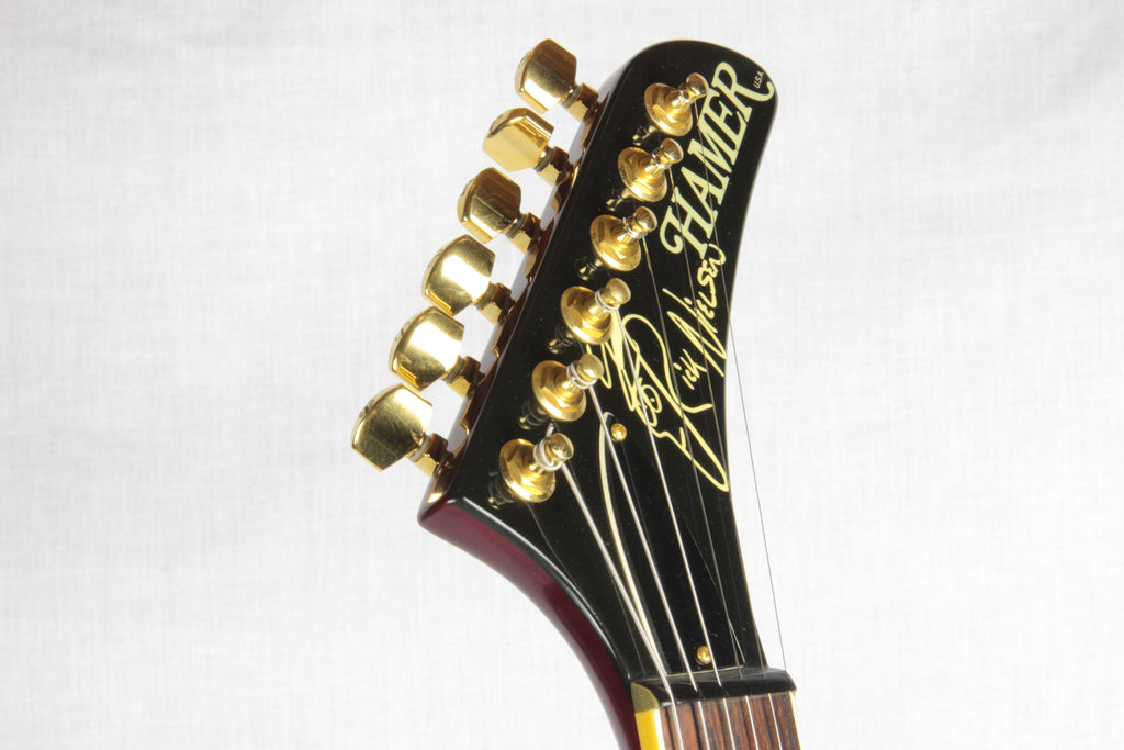 1995 Hamer USA RICK NIELSEN Signature Standard Custom GSTC-RN-59B Sunb ...