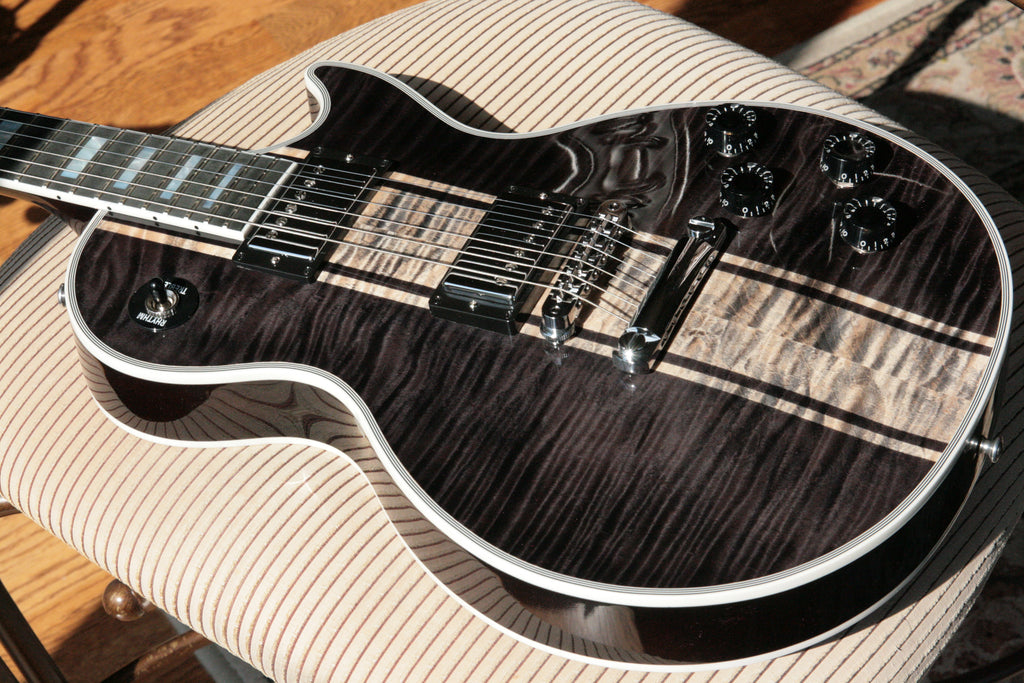 2018 Gibson Custom Shop Les Paul WHITE SCORPION! Flametop, Limited Blo ...