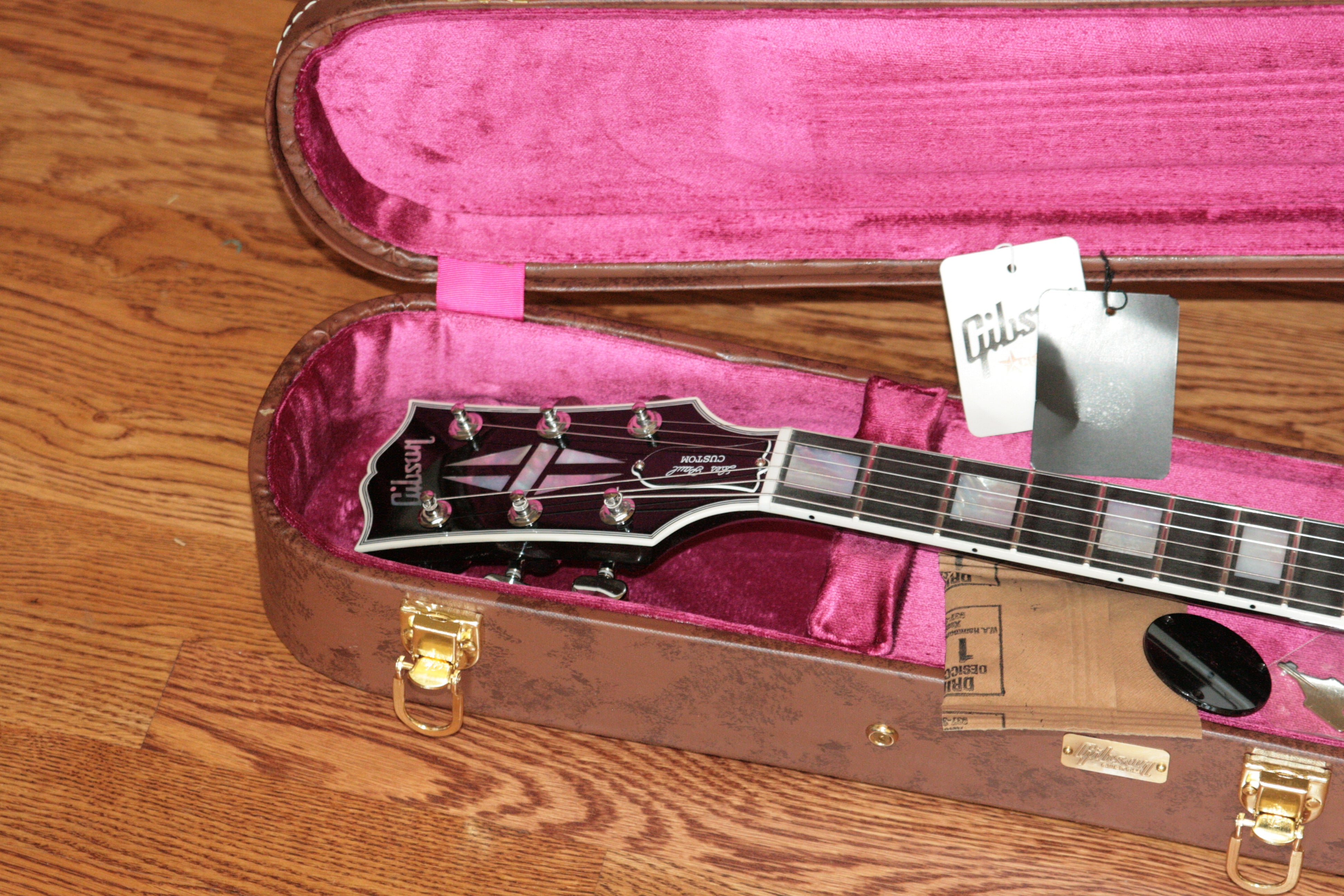 2018 Gibson Custom Shop Les Paul WHITE SCORPION! Flametop, Limited Blo ...