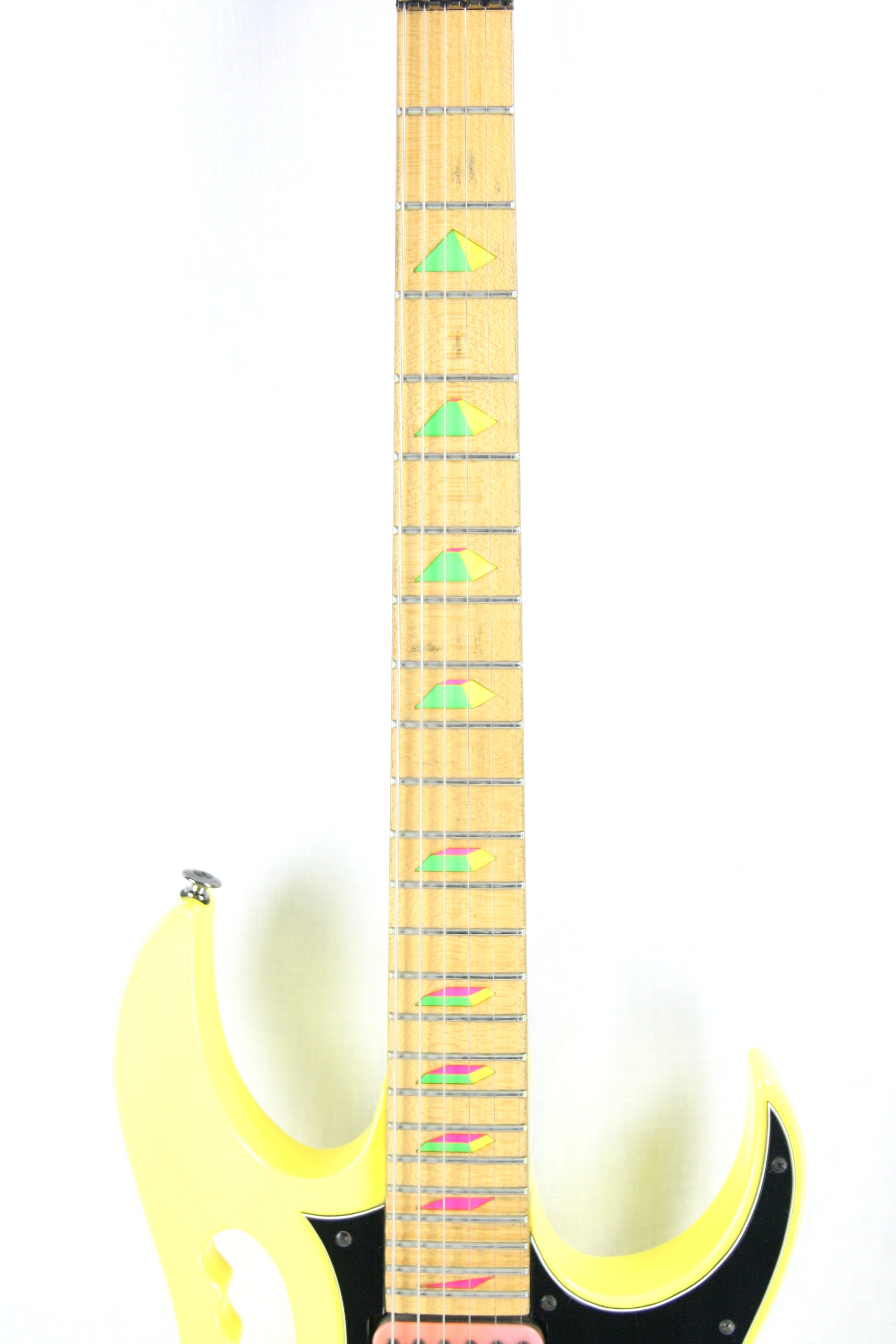 *SOLD* 1990 Ibanez JEM 777 DY! Desert Sun Yellow w/ OHSC! JEM777DY Exc ...