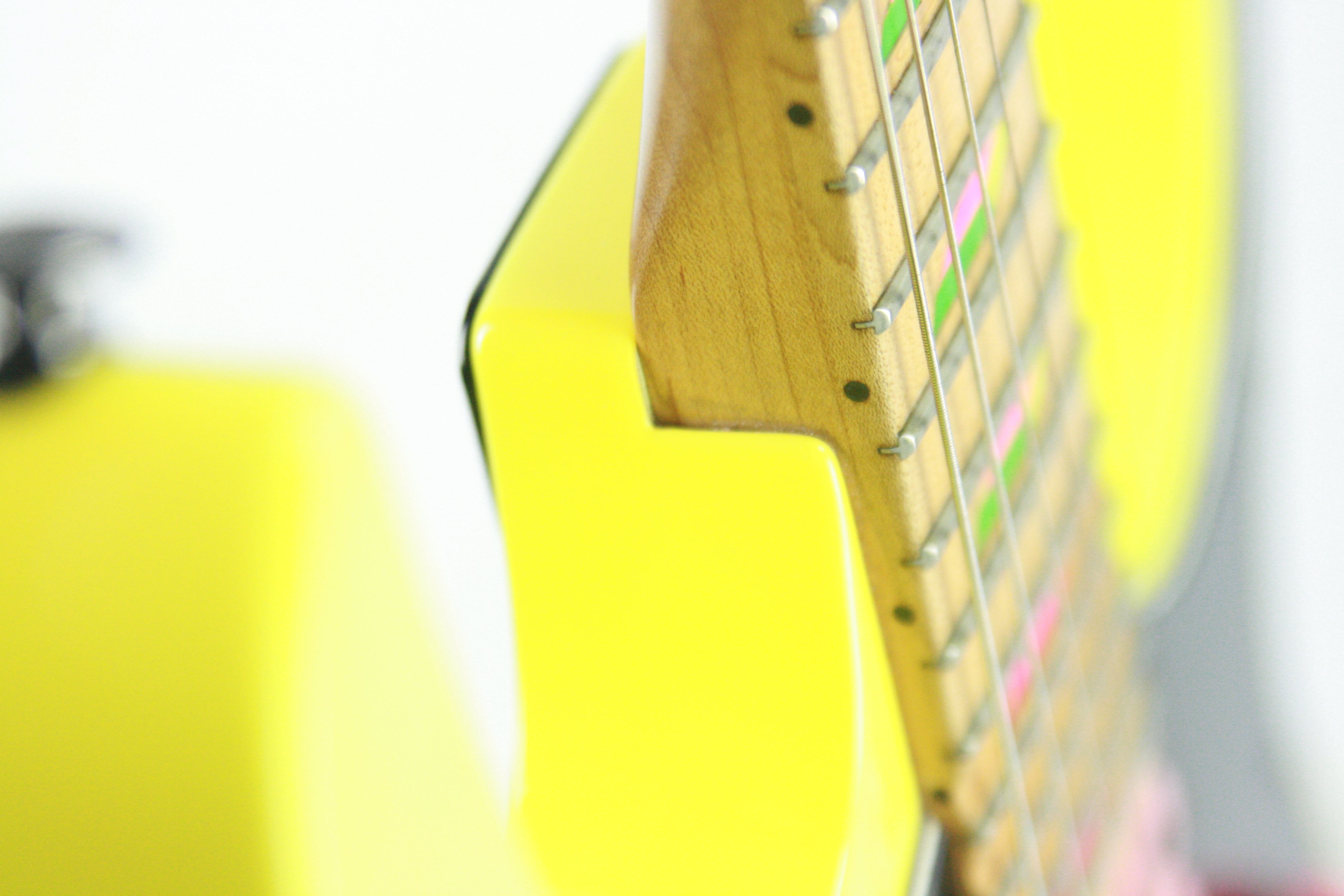 *SOLD* 1990 Ibanez JEM 777 DY! Desert Sun Yellow w/ OHSC! JEM777DY Exc ...