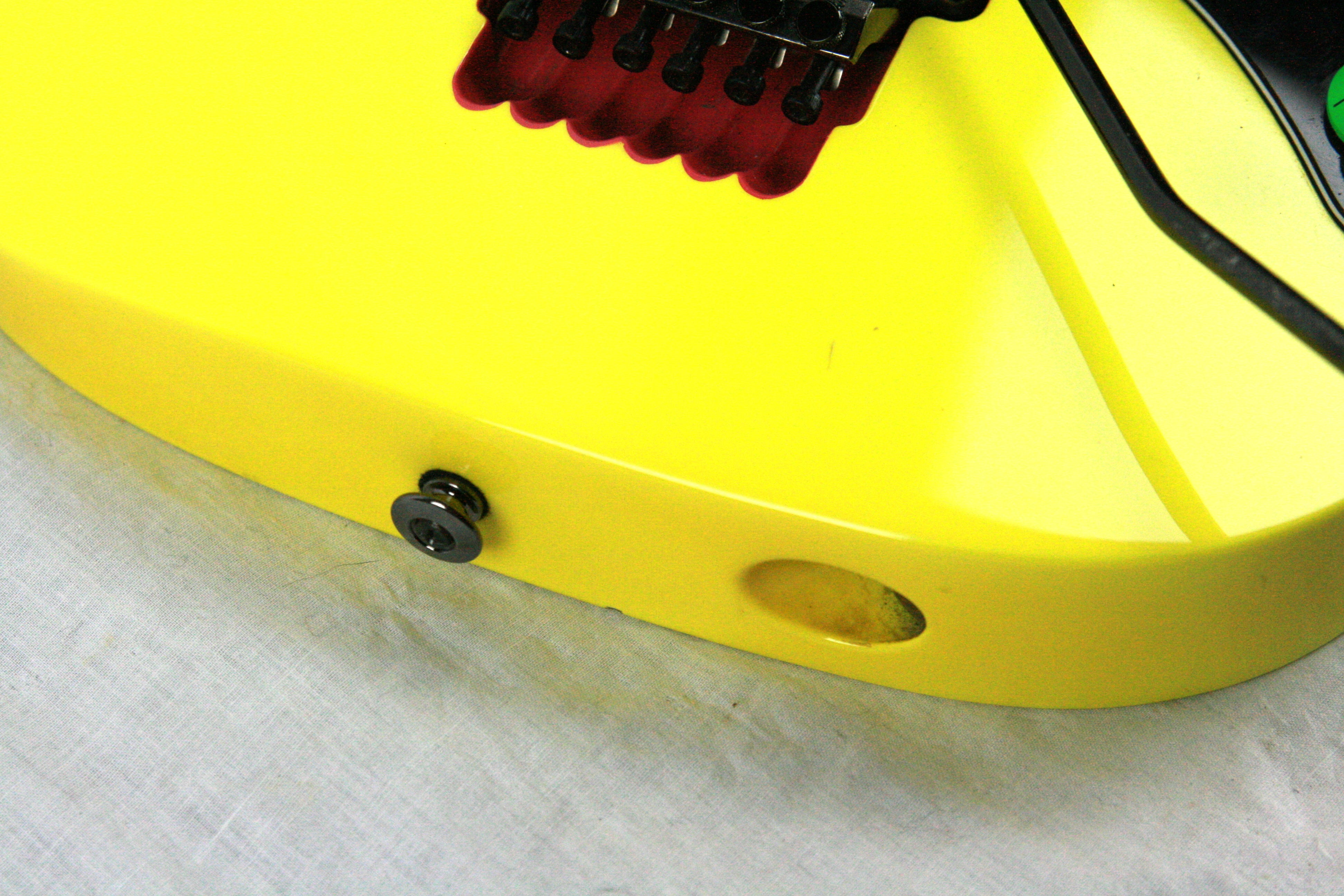 1990 Ibanez JEM 777 DY! Desert Sun Yellow w/ OHSC! JEM777DY Excellent ...