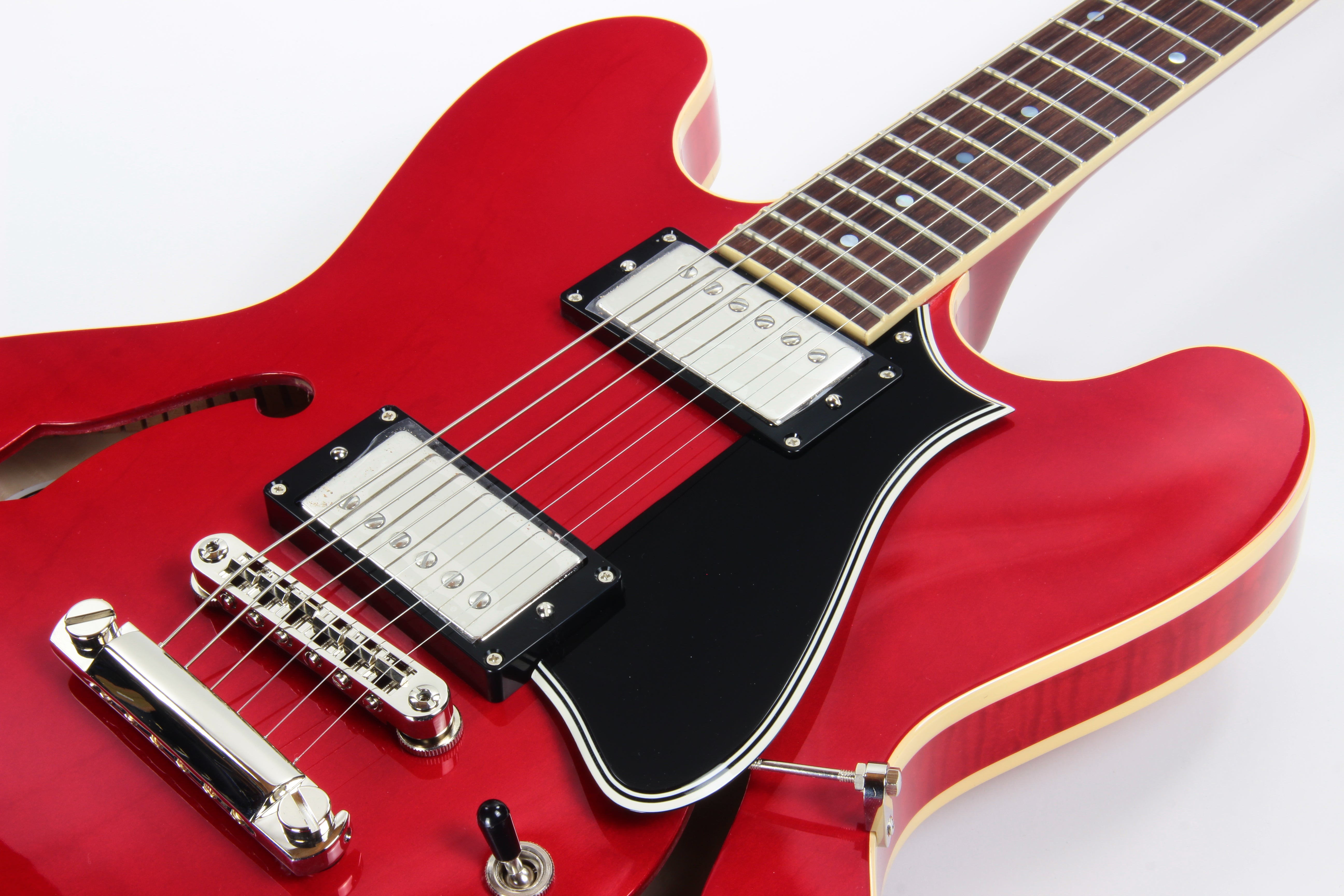 *SOLD* 2021 Heritage H-535 Trans Cherry Red - 335 Style Semi-Hollowbod ...