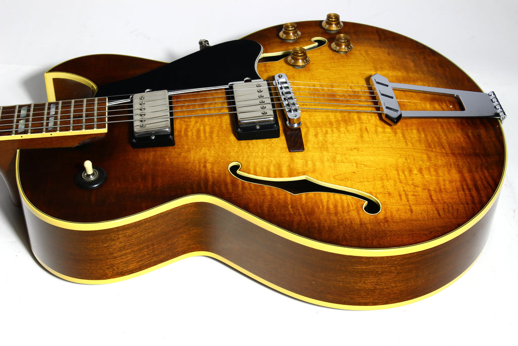 1984 Gibson ES-175 D Sunburst Jazz Archtop Guitar - Bound F-Holes, Fig ...