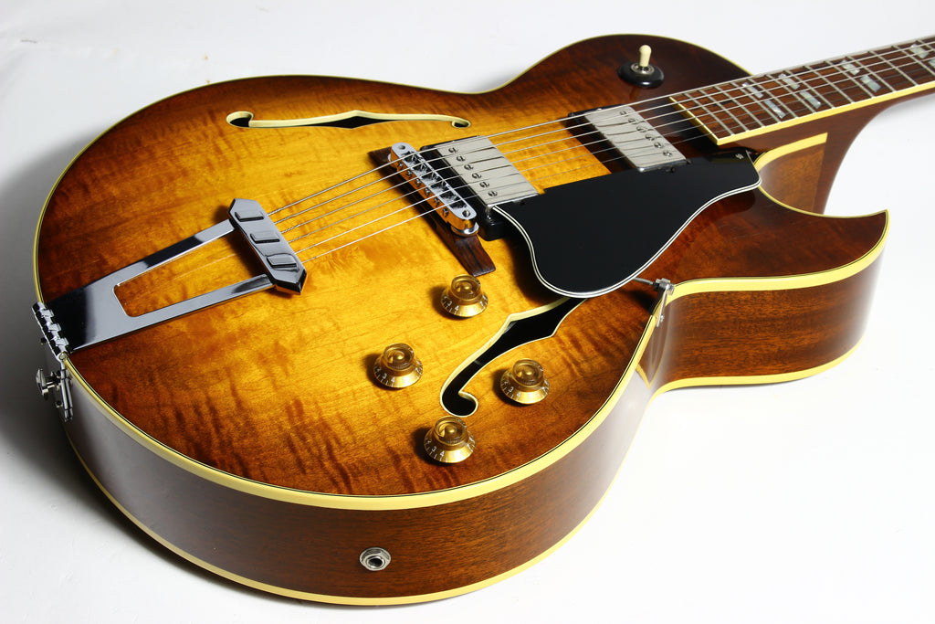 1984 Gibson ES-175 D Sunburst Jazz Archtop Guitar - Bound F-Holes, Fig ...
