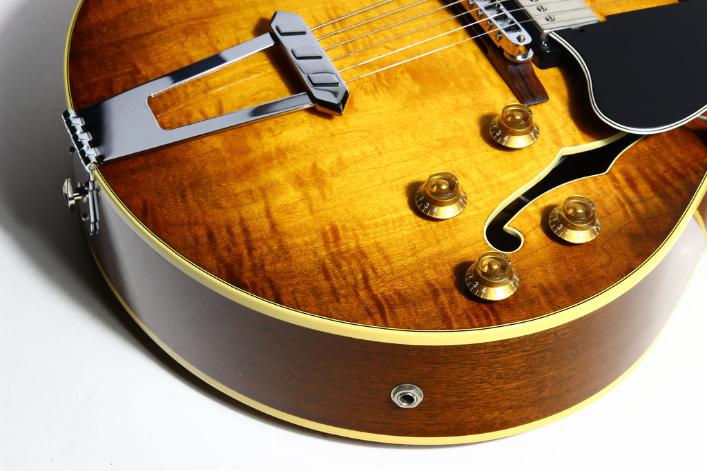 1984 Gibson ES-175 D Sunburst Jazz Archtop Guitar - Bound F-Holes, Fig ...