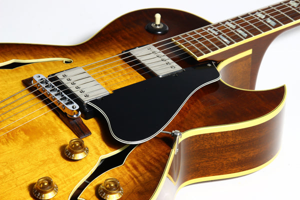 1984 Gibson ES-175 D Sunburst Jazz Archtop Guitar - Bound F-Holes, Fig ...