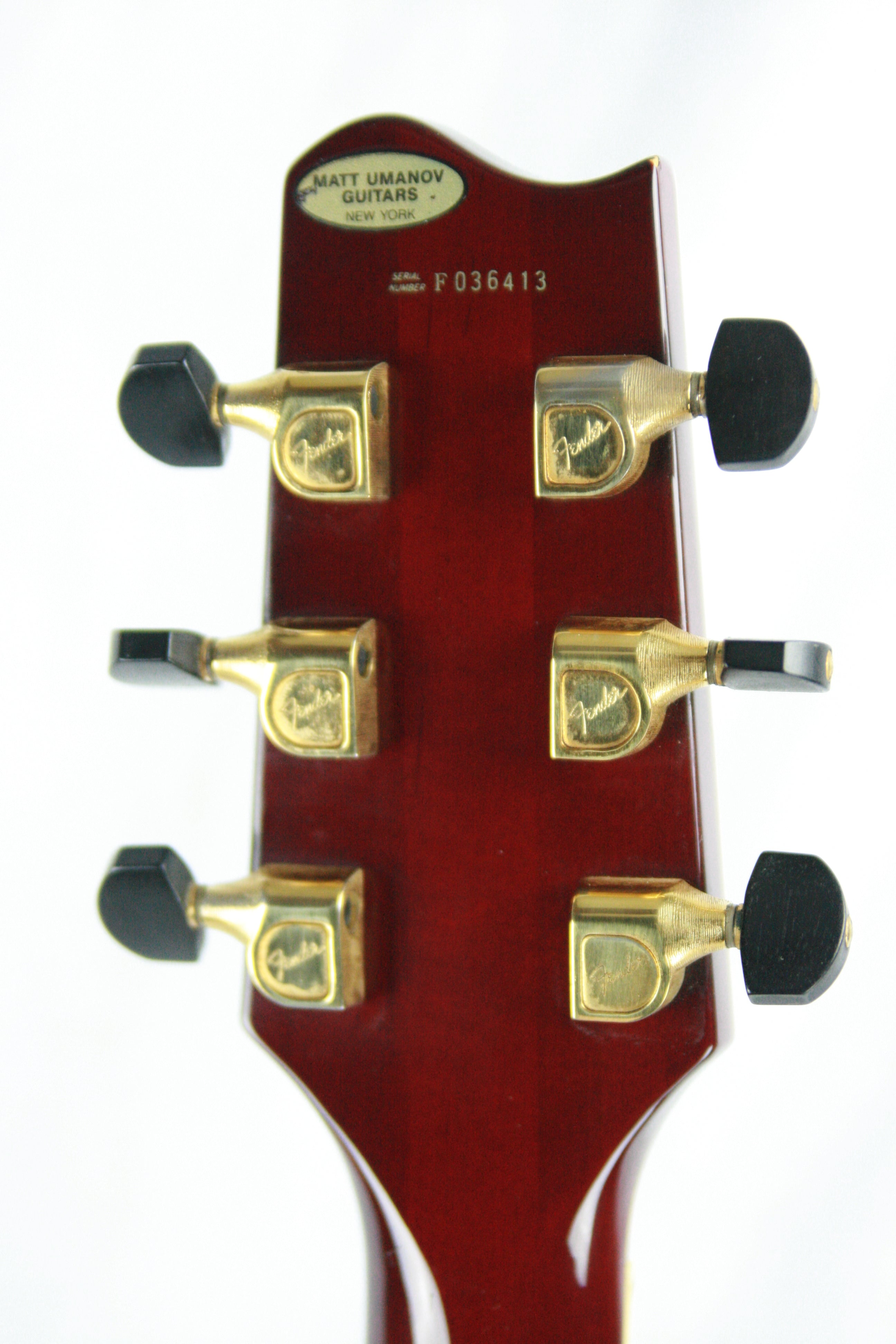 1987 Fender ROBBEN FORD ULTRA! Esprit w/ OHSC Sunburst! SD 59's! Ebony ...