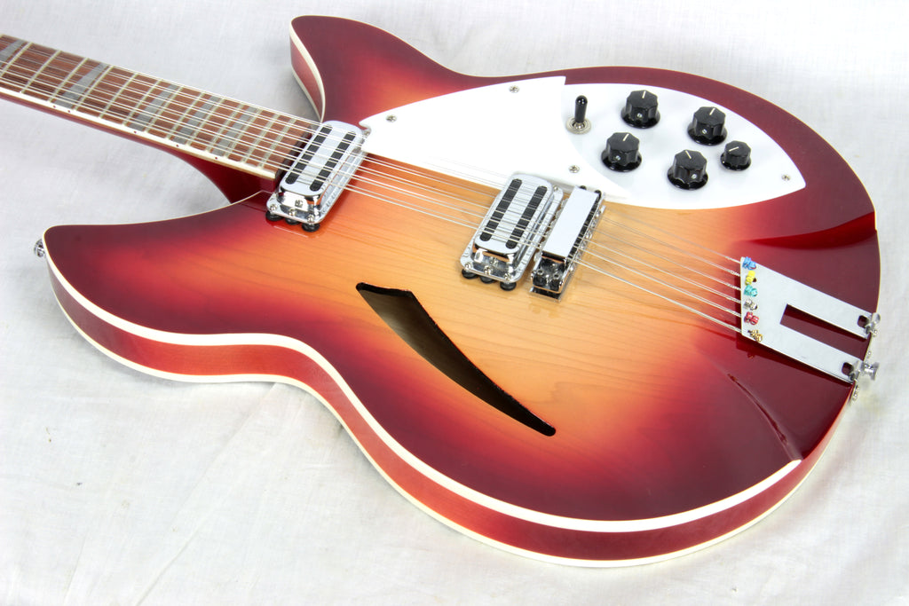 2014 Rickenbacker 360/12c63 Fireglo 12-String Electric Guitar Beatles ...