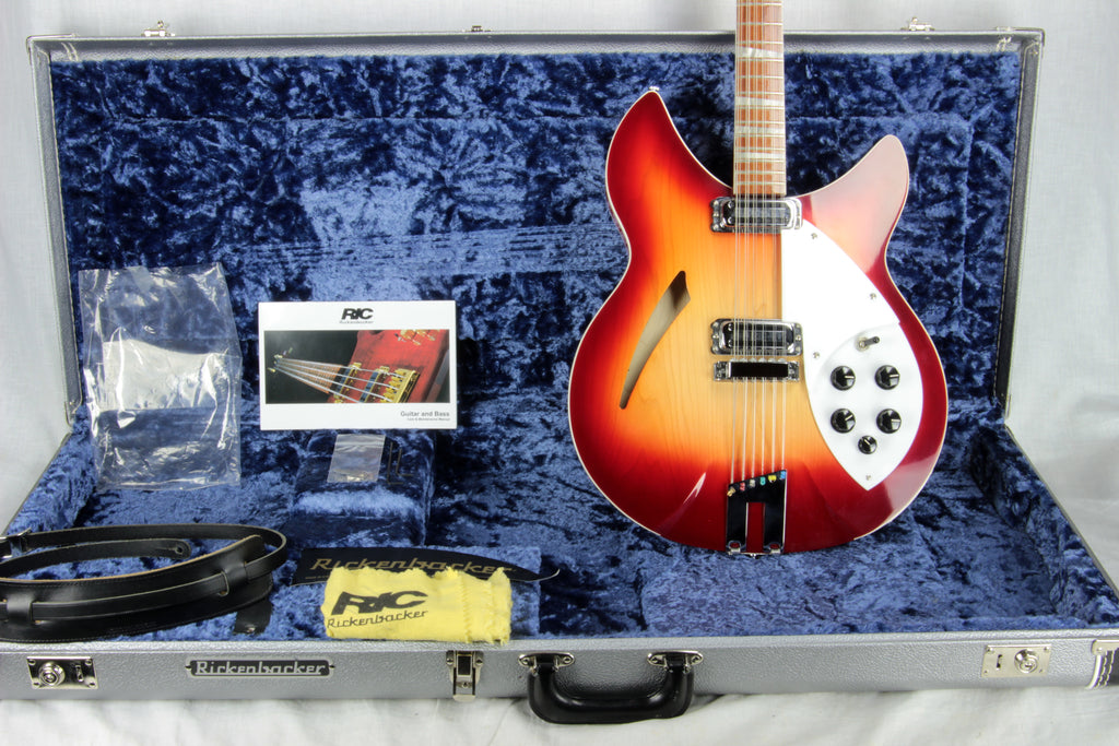2014 Rickenbacker 360/12c63 Fireglo 12-String Electric Guitar Beatles ...
