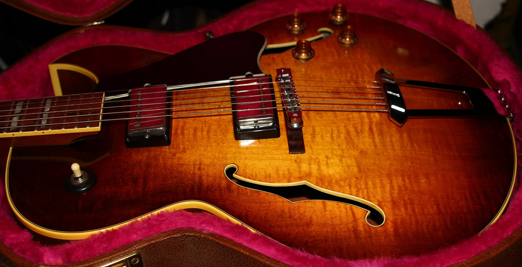 1984 Gibson ES-175 D Sunburst Jazz Archtop Guitar - Bound F-Holes, Fig ...