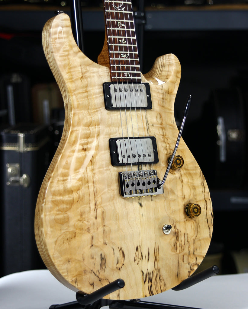 *SOLD* 2021 PRS Wood Library Custom 24 QUILT 10 TOP Torrefied Maple Ne ...