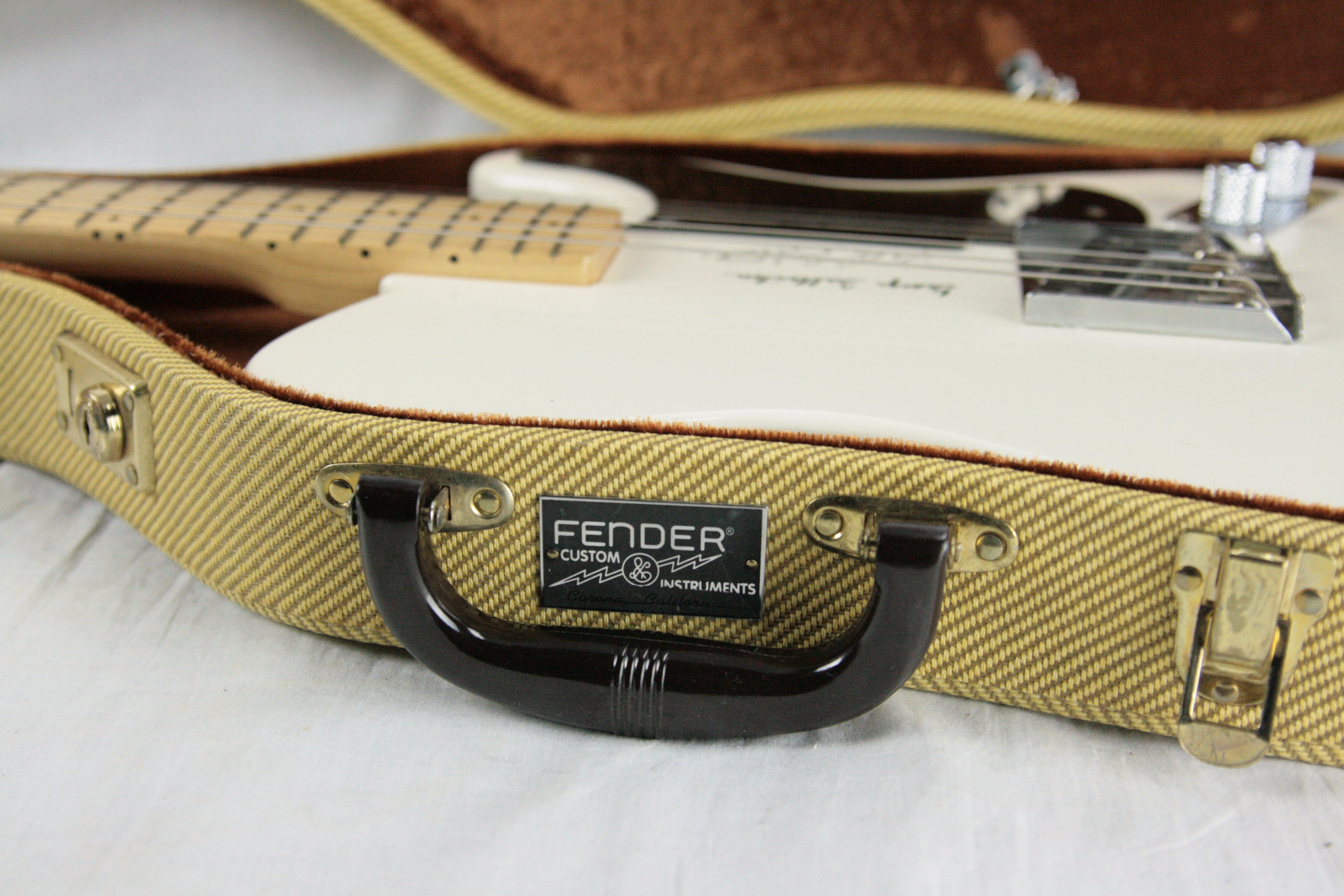 PROTO 96 Fender Masterbuilt PINE TELECASTER Fred Stuart Tele Snakehead ...