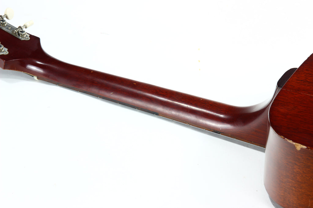 c. 1965 Guild M-20 Mahogany Nick Drake Flattop Acoustic Guitar - Vinta ...