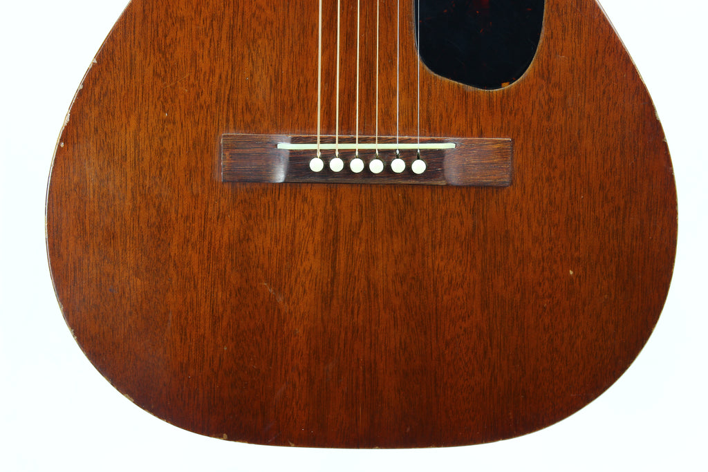 *SOLD* c. 1965 Guild M-20 Mahogany Nick Drake Flattop Acoustic Guitar ...