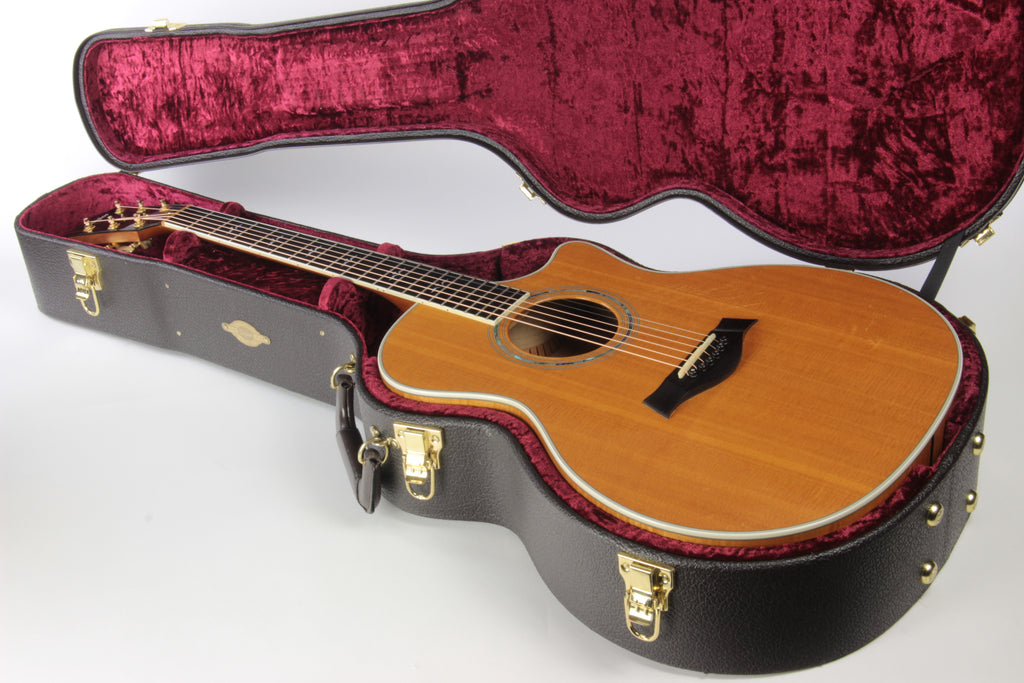 1996 Taylor 614C Grand Auditorium Flamed Maple Back/Sides w/ OHSC! Fis ...