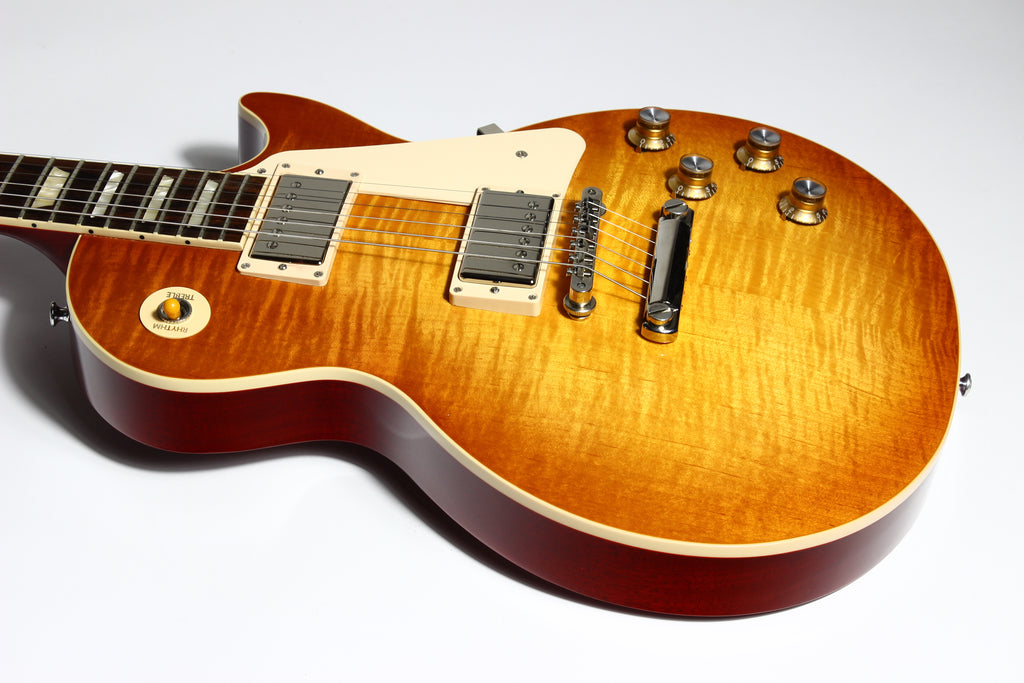 2020 Gibson Les Paul Standard '60s Electric Guitar - Unburst, Flametop ...