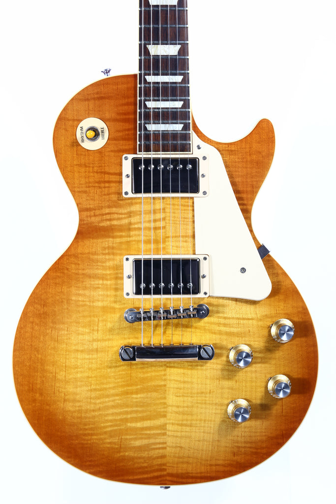 2020 Gibson Les Paul Standard '60s Electric Guitar - Unburst, Flametop ...
