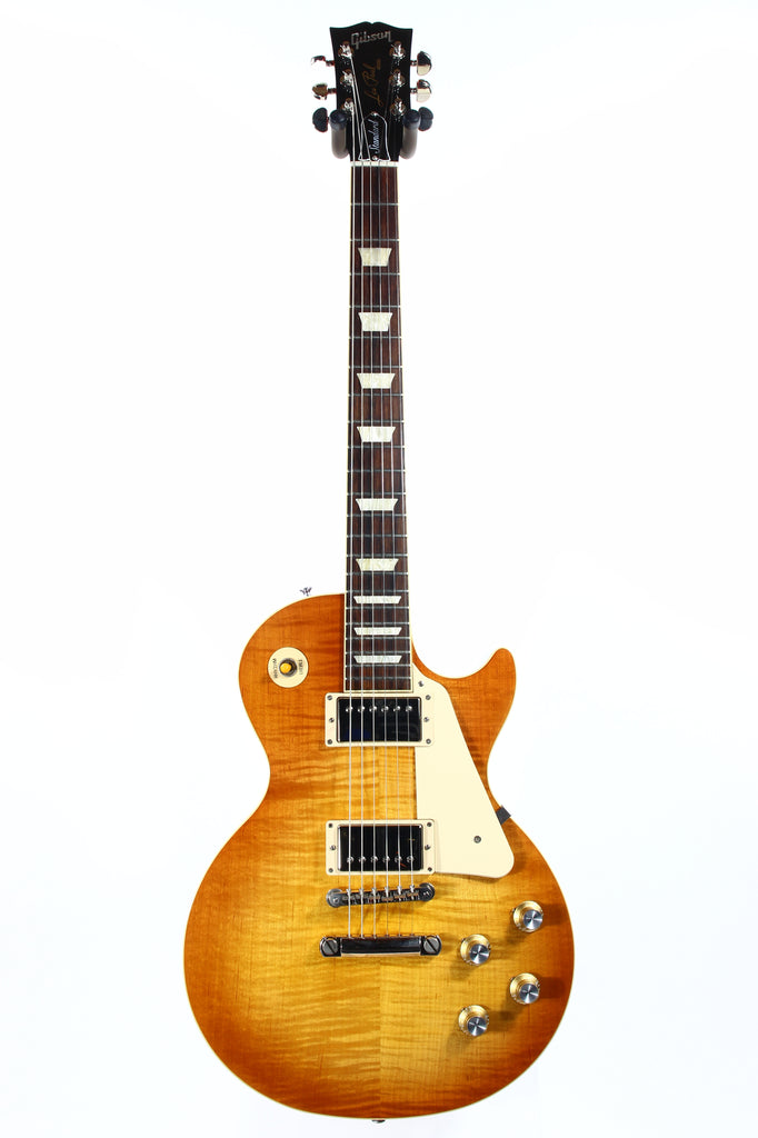 2020 Gibson Les Paul Standard '60s Electric Guitar - Unburst, Flametop ...