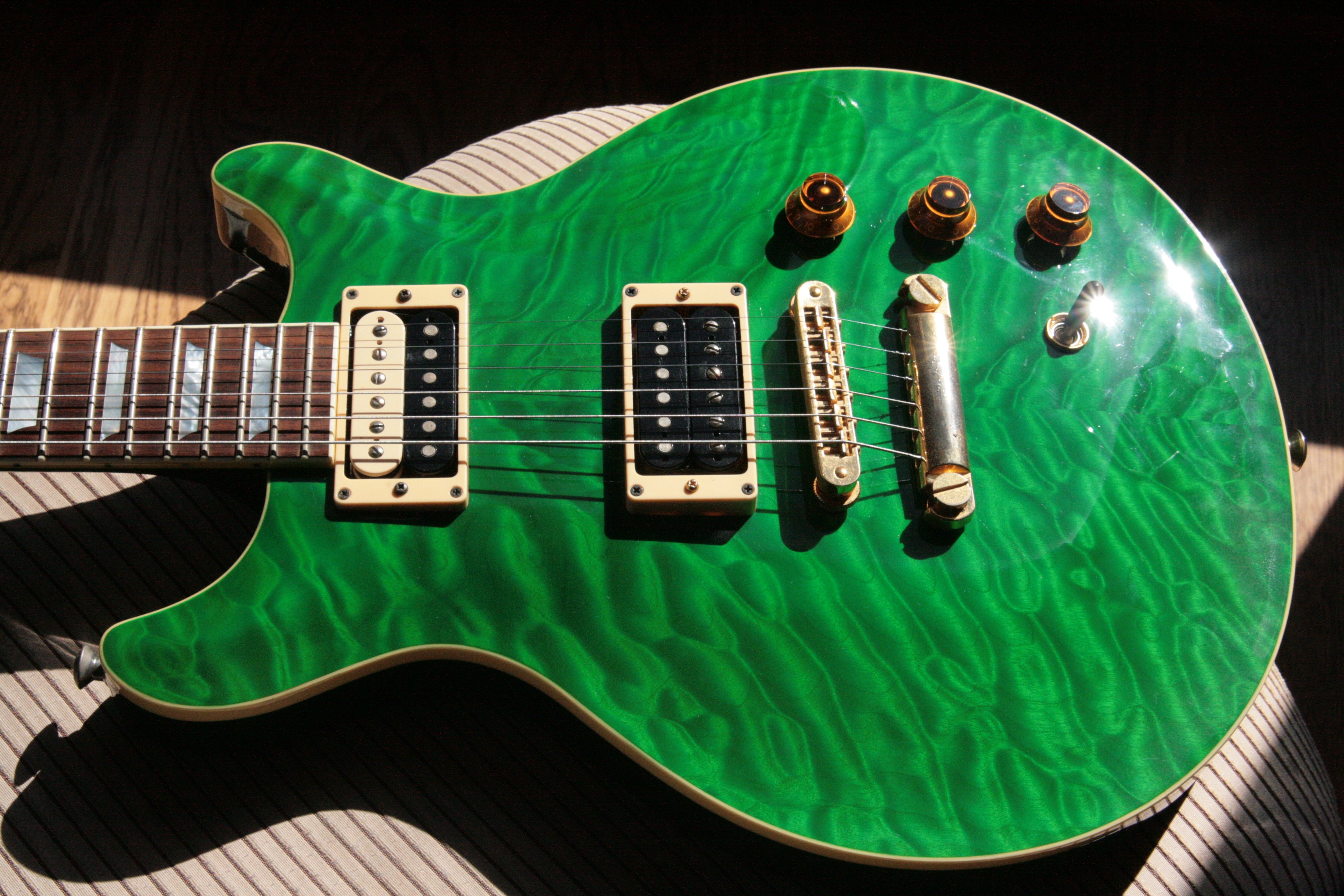 RARE 2001 Hamer USA Studio Custom in Emerald Green Custom Color! w/ OH ...