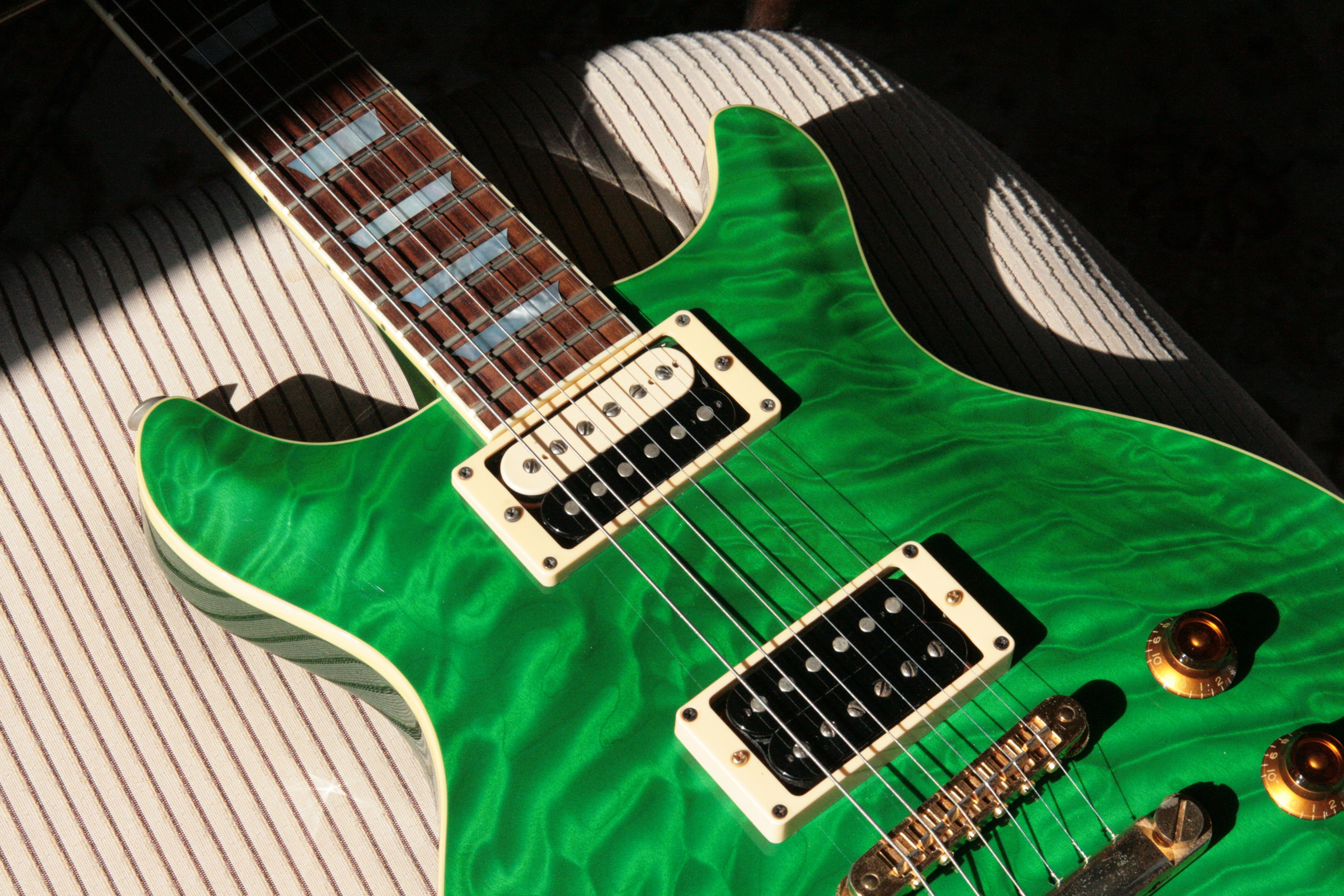 RARE 2001 Hamer USA Studio Custom in Emerald Green Custom Color! w/ OH ...