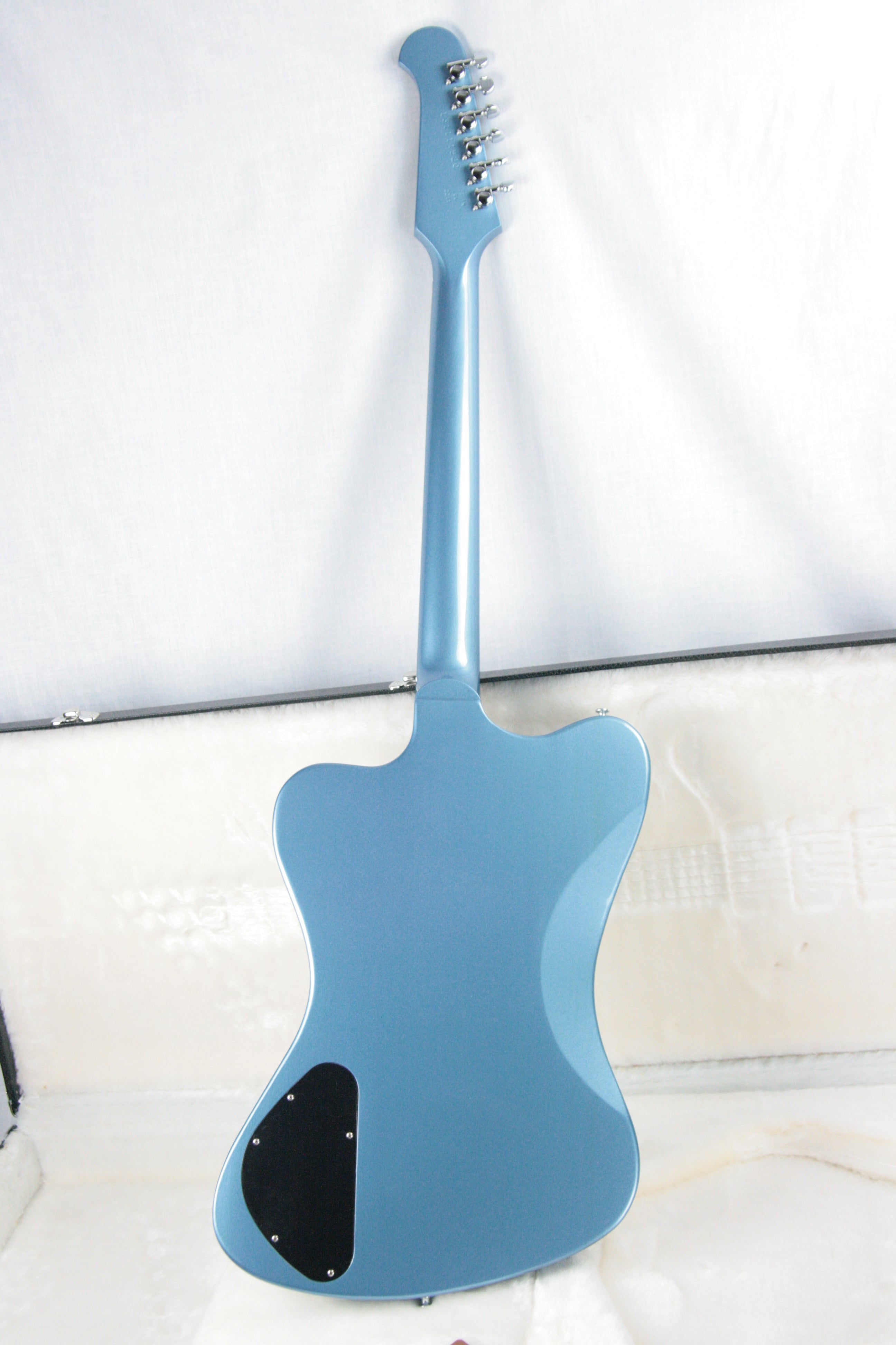 NOS 2011 Gibson Firebird Non-Reverse Pelham Blue 3 P90's w/ OHSC! MINT ...