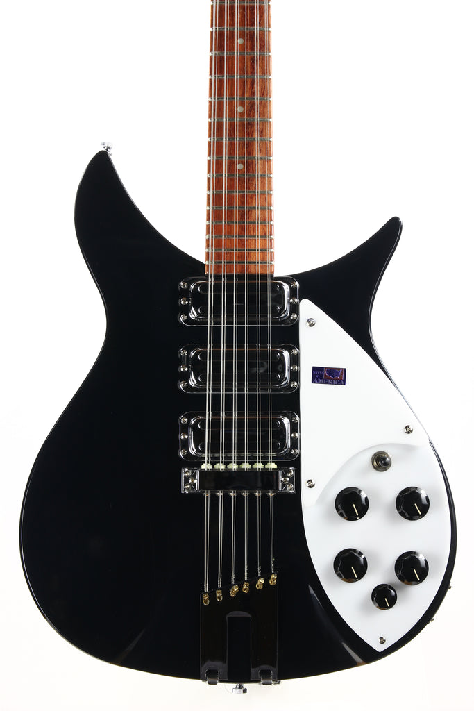 *SOLD* RARE 1999 Rickenbacker 325/12v63 Jetglo Black -- 12-String 325v ...