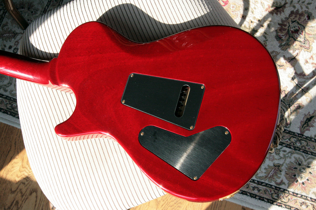 2003 PRS Singlecut Trem ARTIST! Abalone Birds! Paul Reed Smith Flame T ...