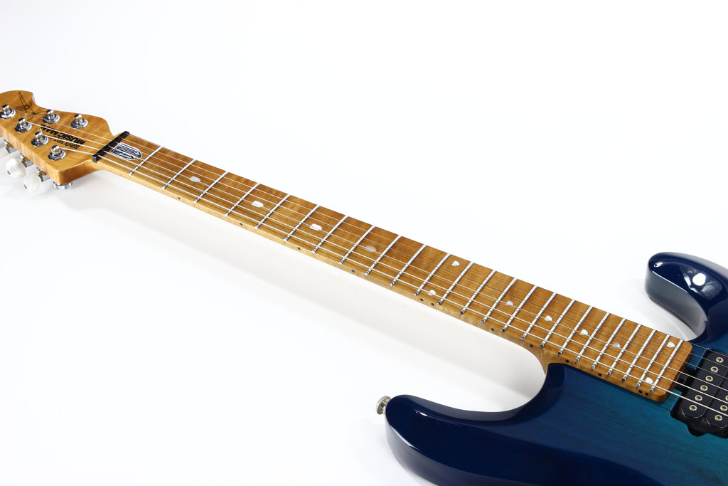 *SOLD* 2014 Ernie Ball Music Man John Petrucci JP6 Neptune Blue Burst ...
