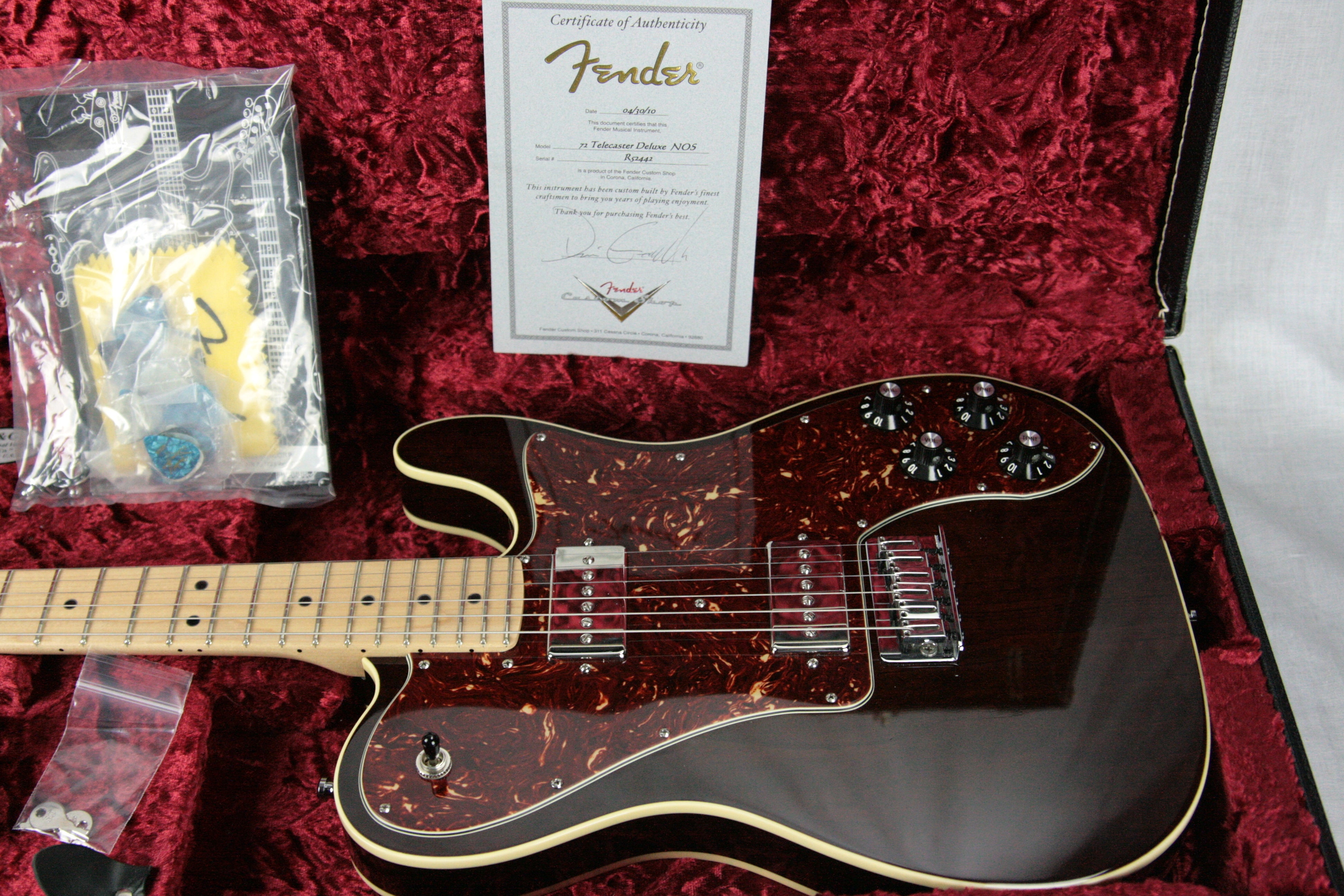 *SOLD* 1972 Fender MASTERBUILT Telecaster Deluxe Custom Shop ONE-OF-A ...
