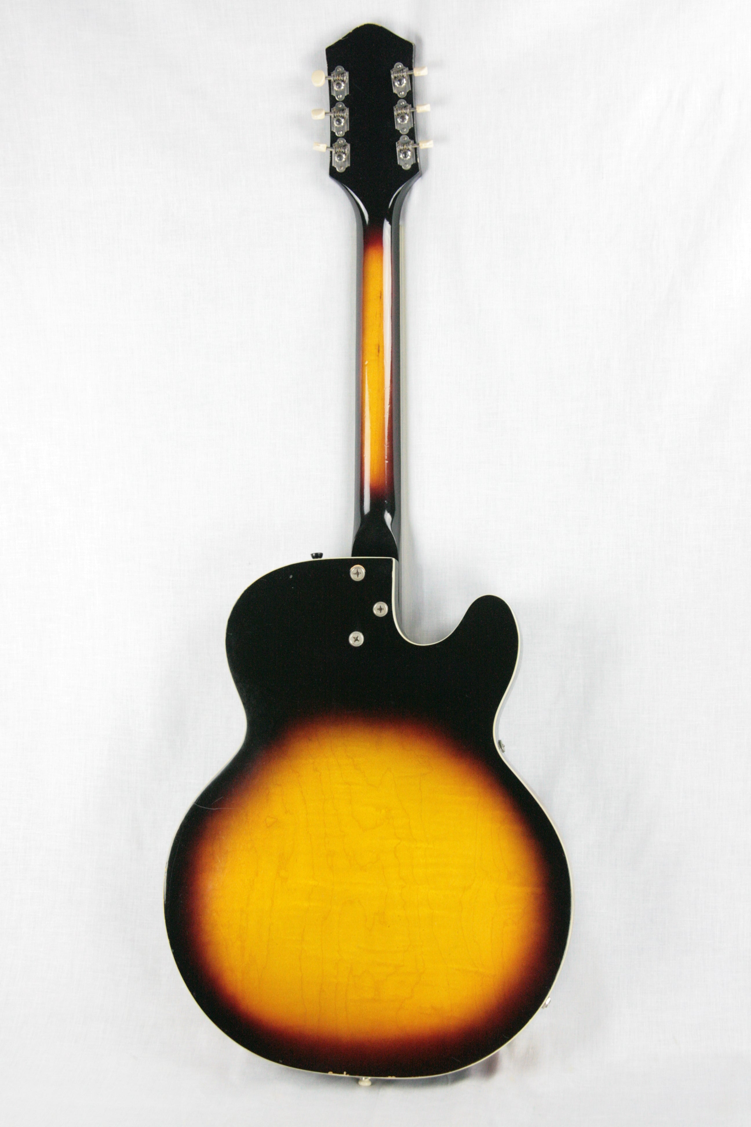 c 1960 Harmony H-70 Meteor LEFT-HANDED Guitar! Vintage Hollowbody! Kei ...