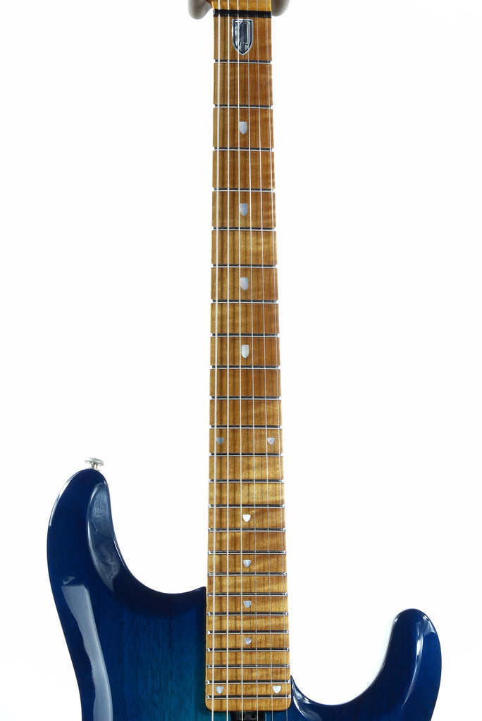 *SOLD* 2014 Ernie Ball Music Man John Petrucci JP6 Neptune Blue Burst ...