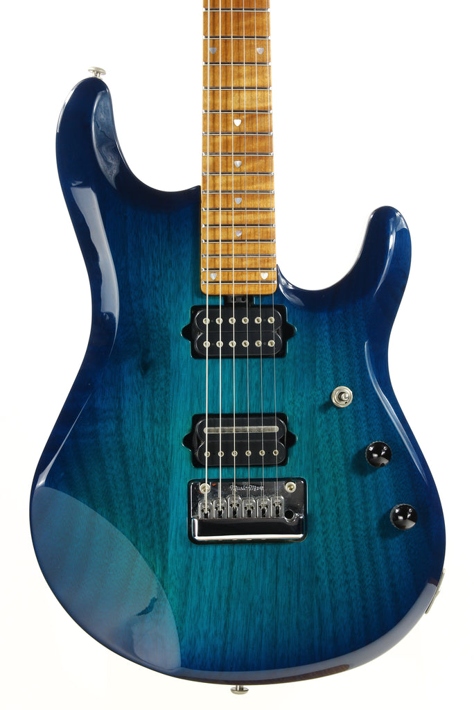*SOLD* 2014 Ernie Ball Music Man John Petrucci JP6 Neptune Blue Burst ...