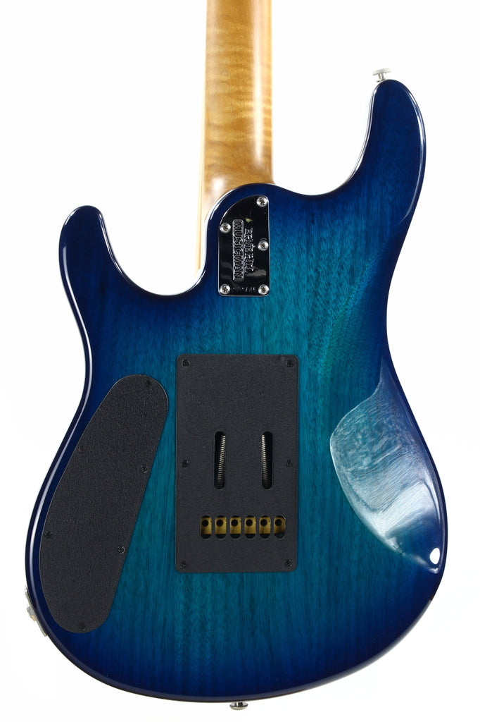 *SOLD* 2014 Ernie Ball Music Man John Petrucci JP6 Neptune Blue Burst ...